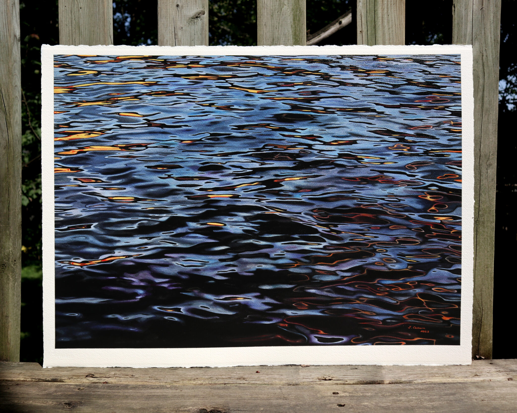 Water Details n°2 – print - Sylvia Casbourn